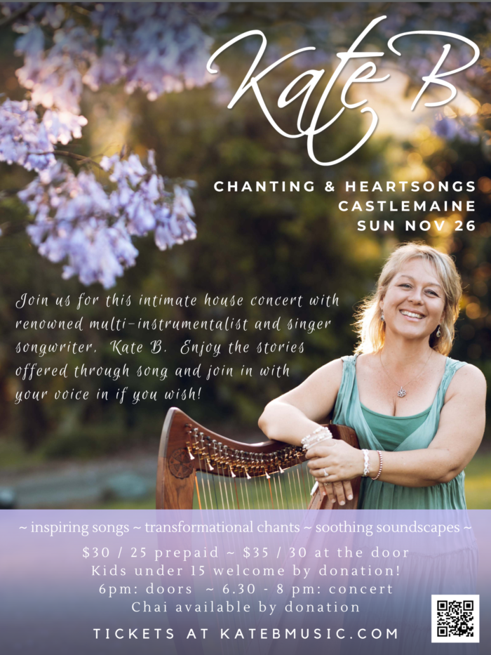 Chanting & Heartsongs ~ Castlemaine – Kate B Music